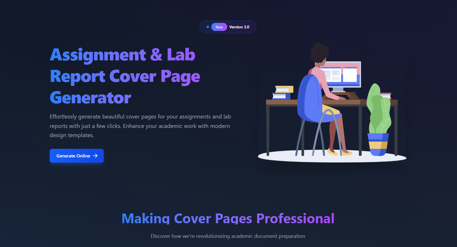 University Assignment Lab Report & Project Report Cover Page Generator | UniReportz